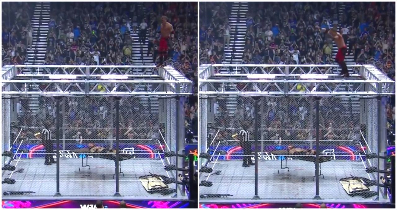 WWE Legend Edge Breaks Leg After Cage Spot Goes Horribly Wrong