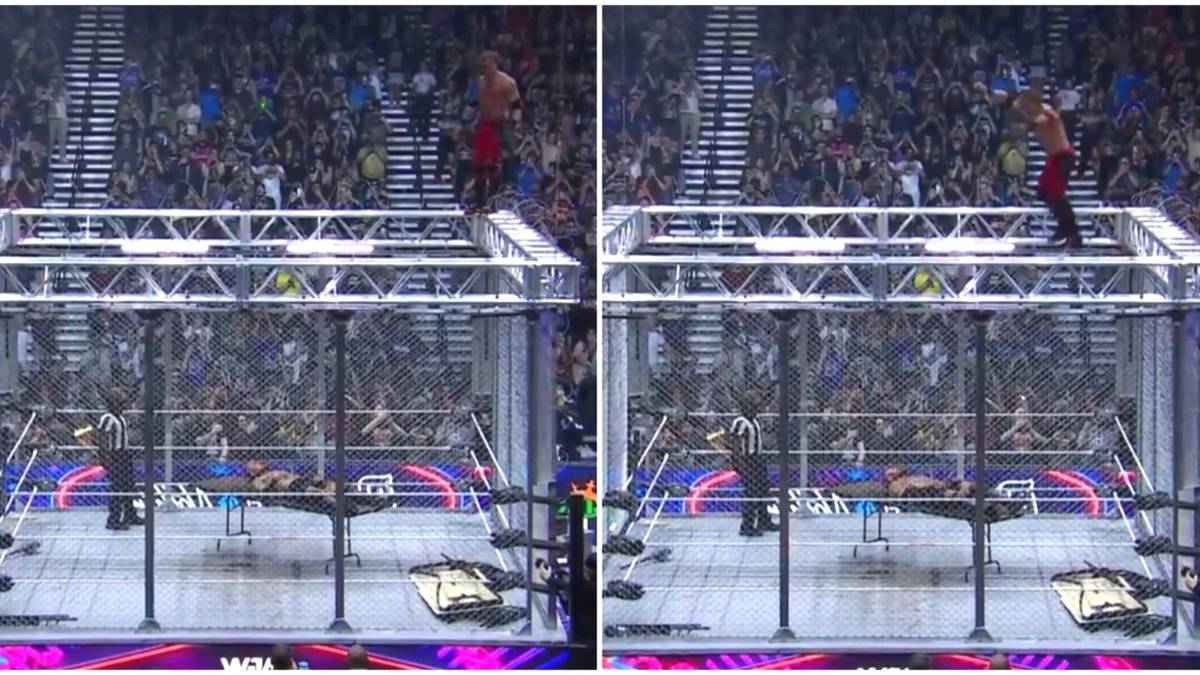 WWE Legend Edge Breaks Leg After Cage Spot Goes Horribly Wrong