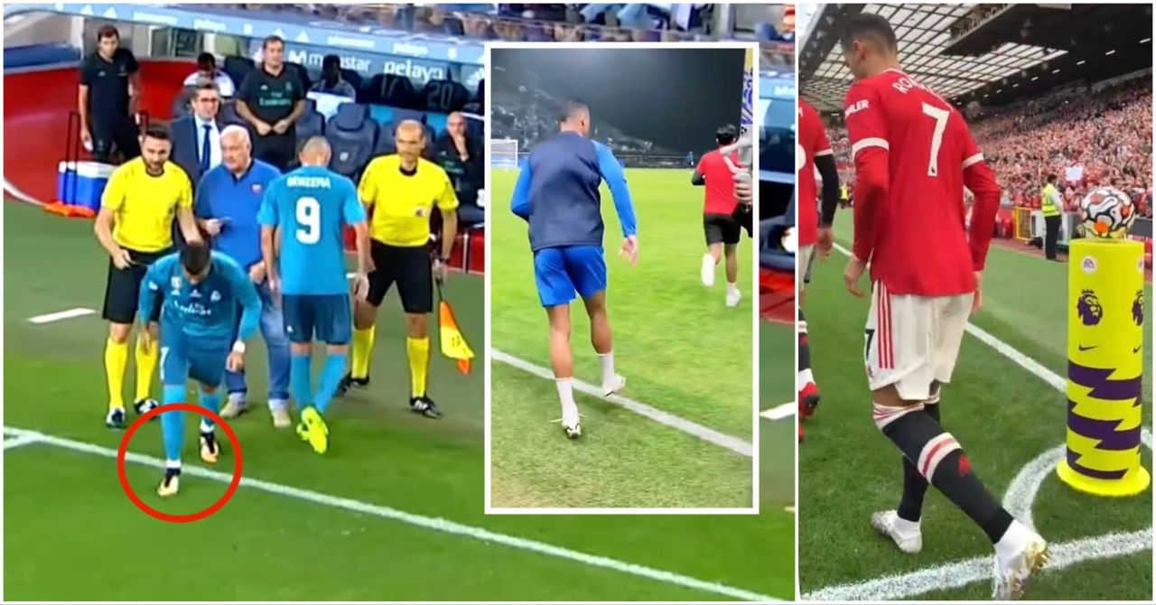 Why Cristiano Ronaldo Always Steps Onto Pitch With Right Foot First