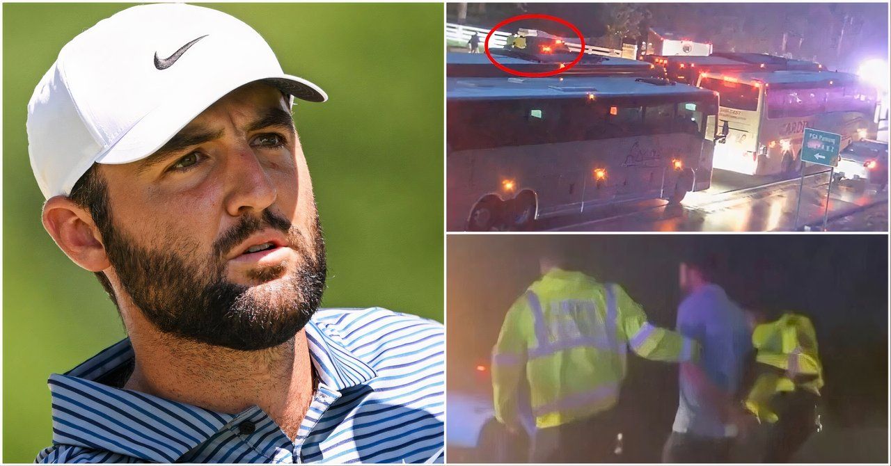 Scottie Scheffler Arrest Footage Released