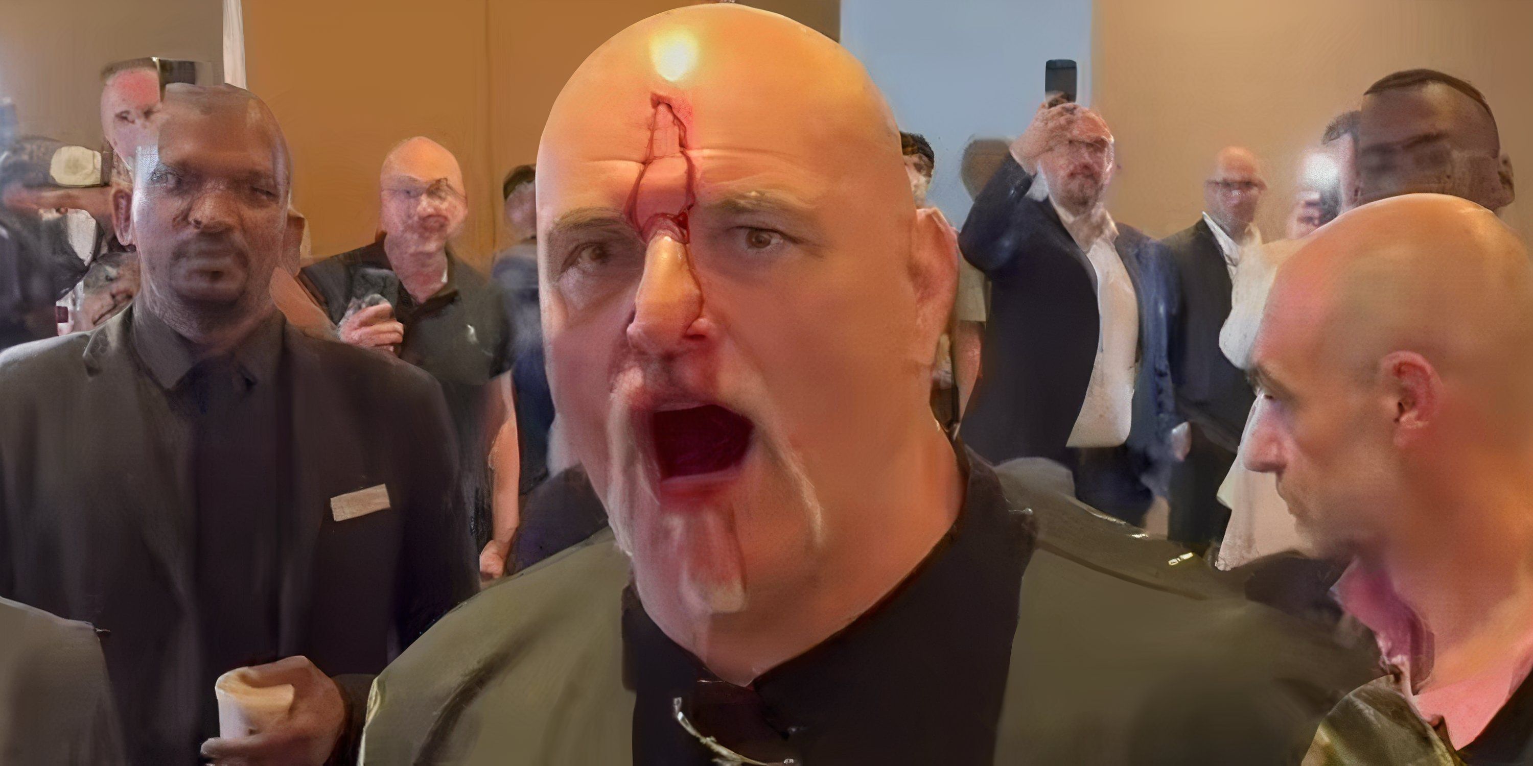 John Fury Breaks Silence After Headbutting Oleksandr Usyk Team Member John Fury Breaks Silence After Headbutting Oleksandr Usyk Team Member