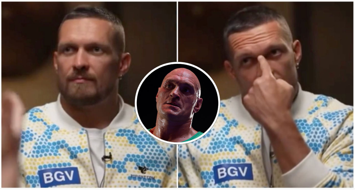 Oleksandr Usyk's Response to What he Sees When he Looks Into Tyson Fury ...