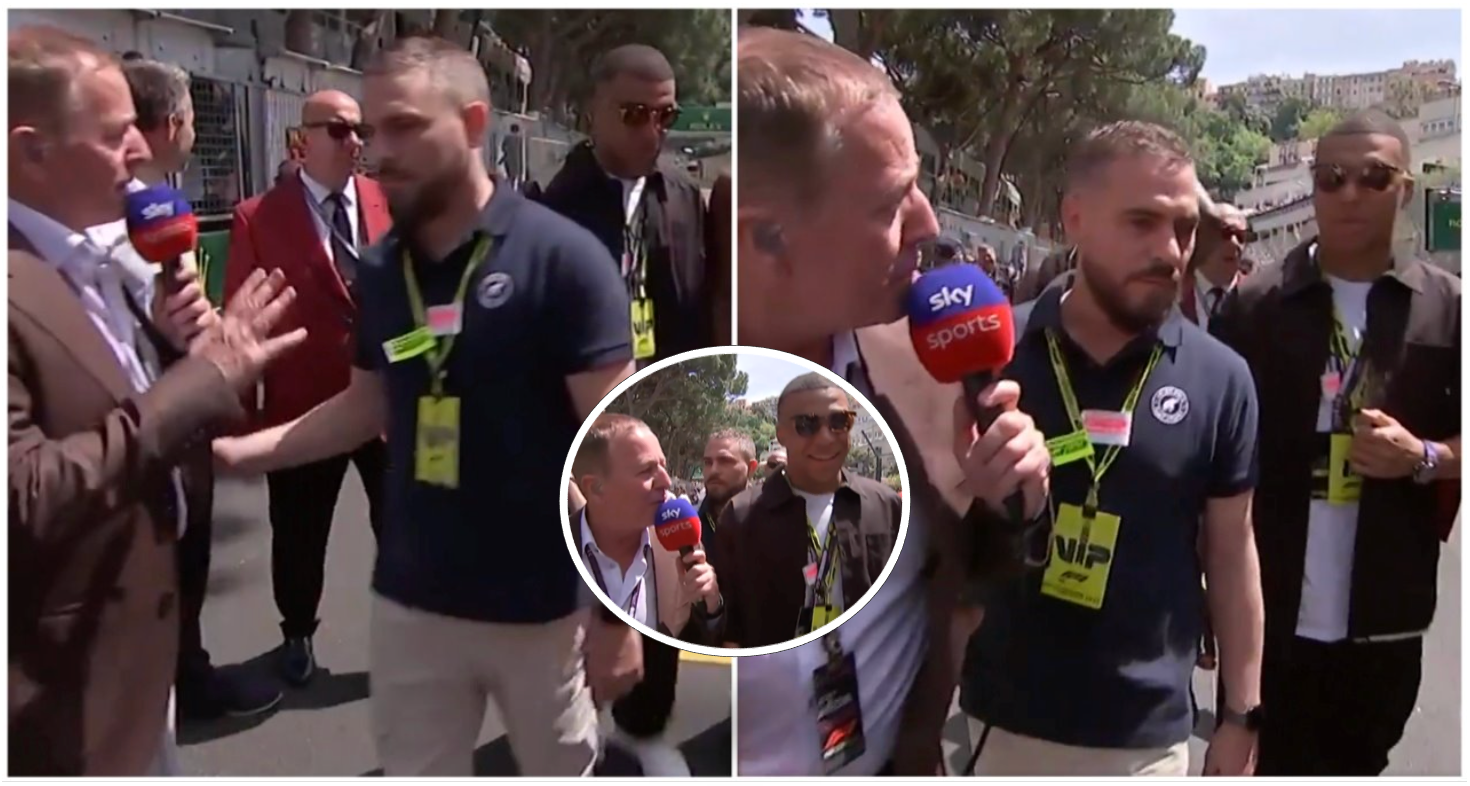 Martin Brundle Puts Kylian Mbappe's Security in Place at Monaco GP