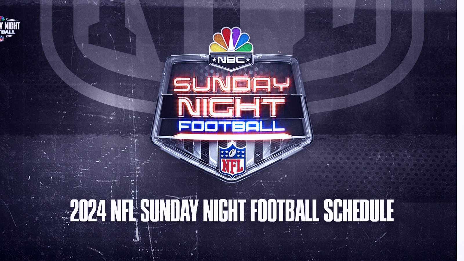 'Sunday Night Football' Schedule 2024