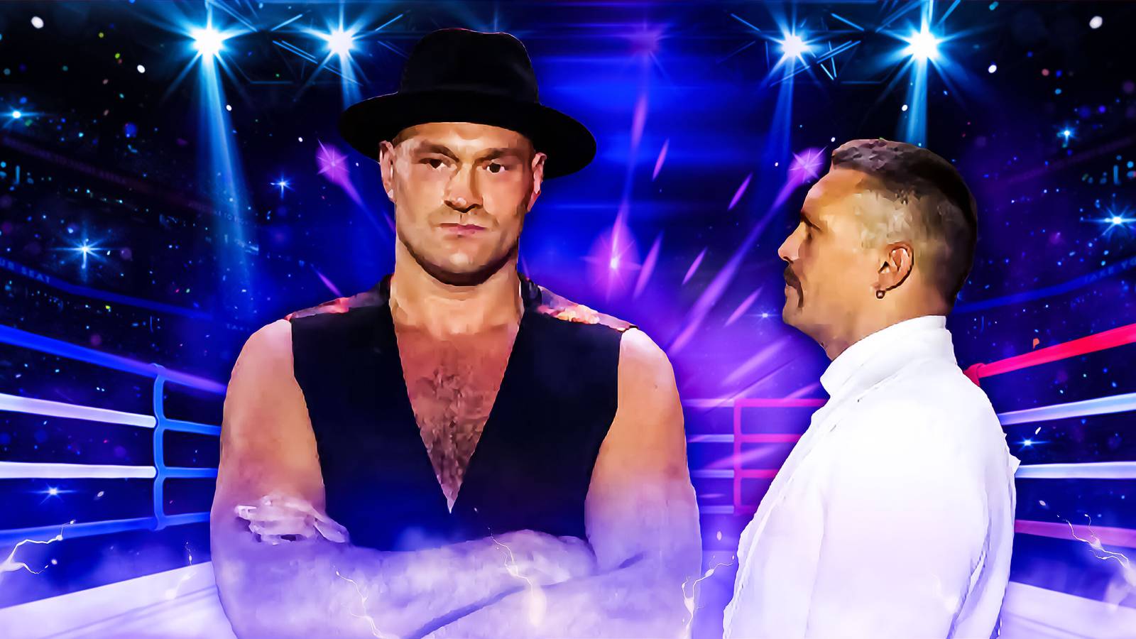 Why Tyson Fury Refused to Look at Oleksandr Usyk During Face-Off