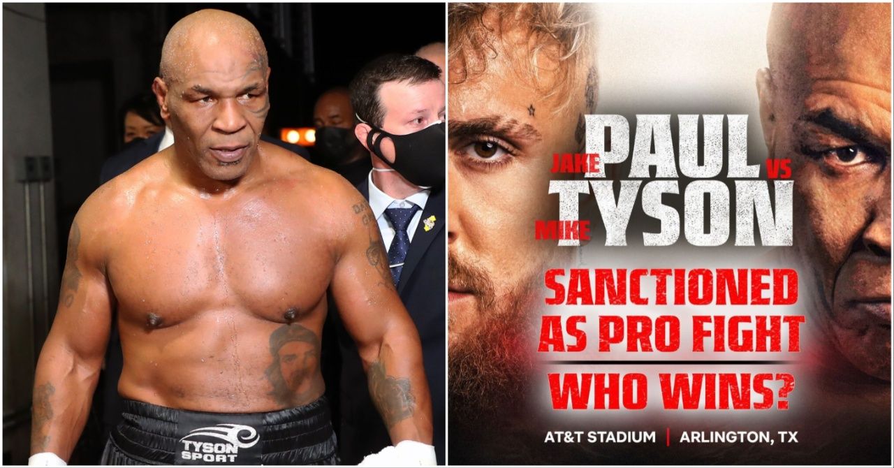 Mike Tyson Will Set a New World Record When he Fights Jake Paul
