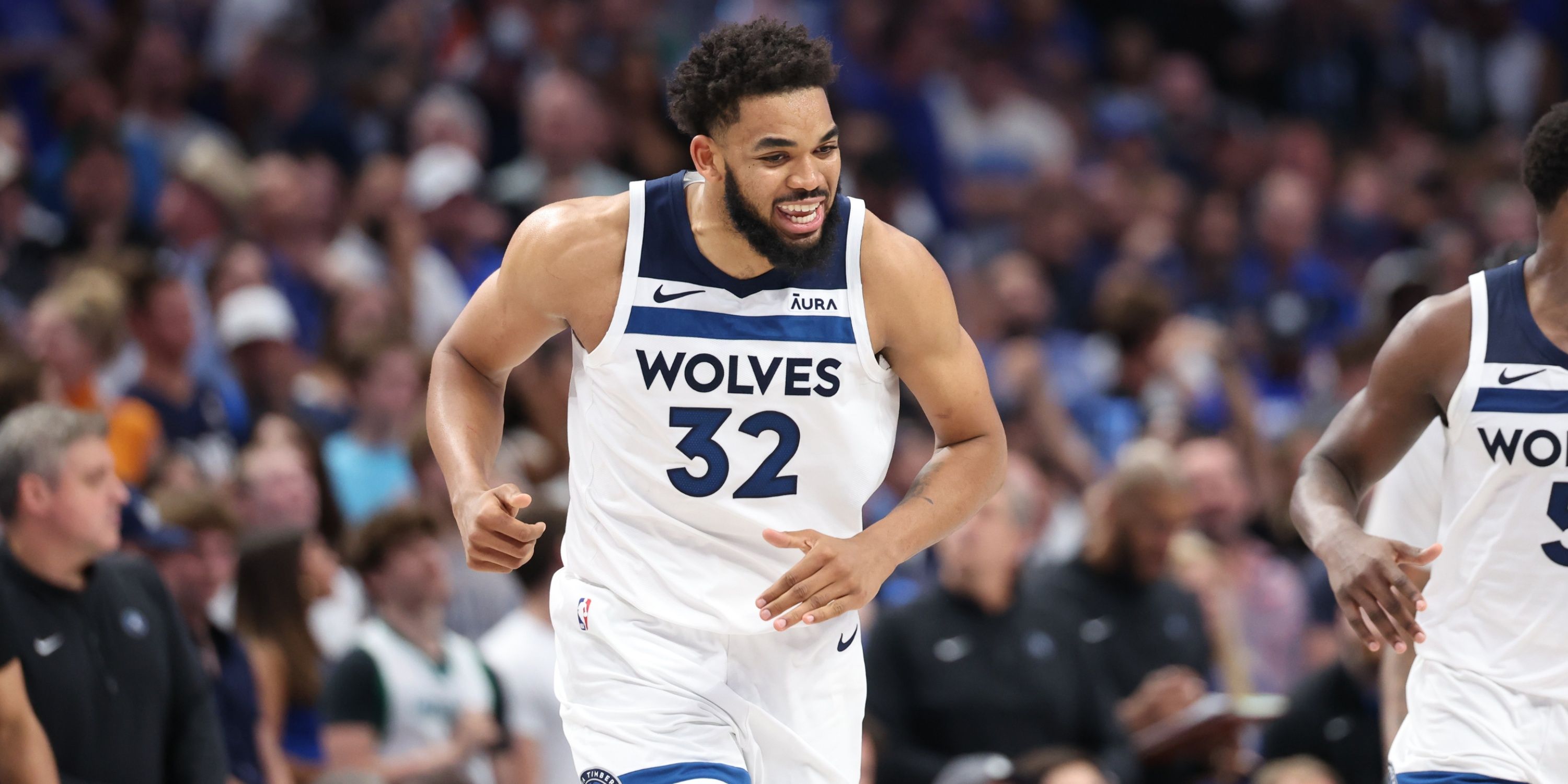 Anthony Edwards Credits Karl-Anthony Towns for T'Wolves' Game 4 Win vs ...