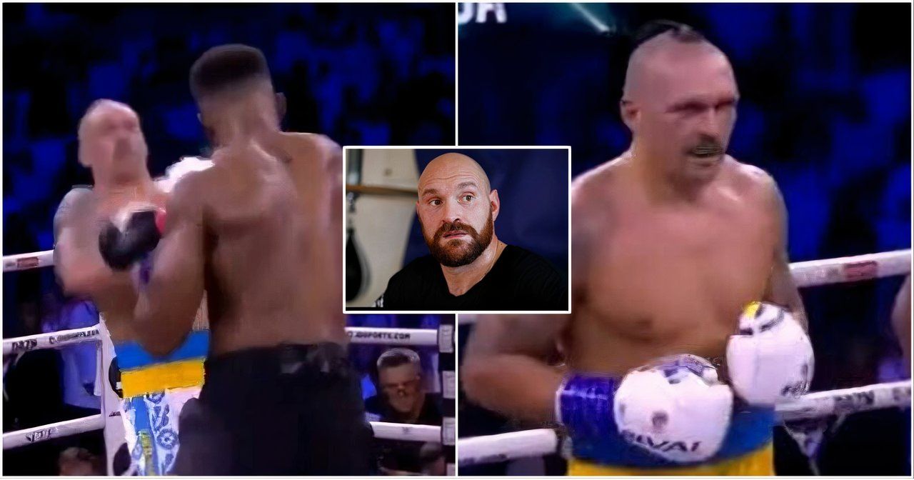 Oleksandr Usyk Taking Anthony Joshua Punch is a Warning to Tyson Fury