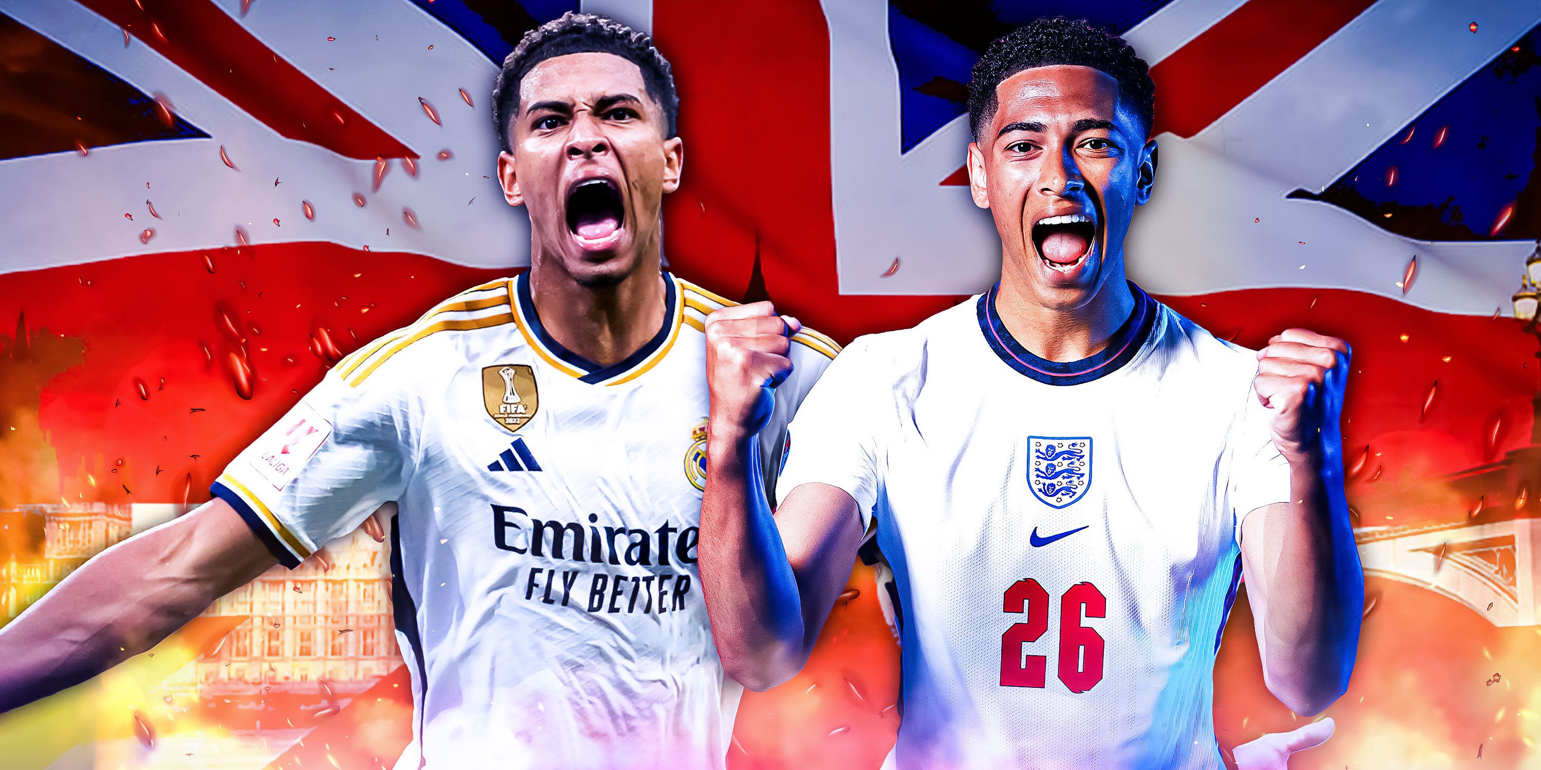 Jamal Musiala and Jude Bellingham's Stats in Bayern 2-2 Real Madrid ...