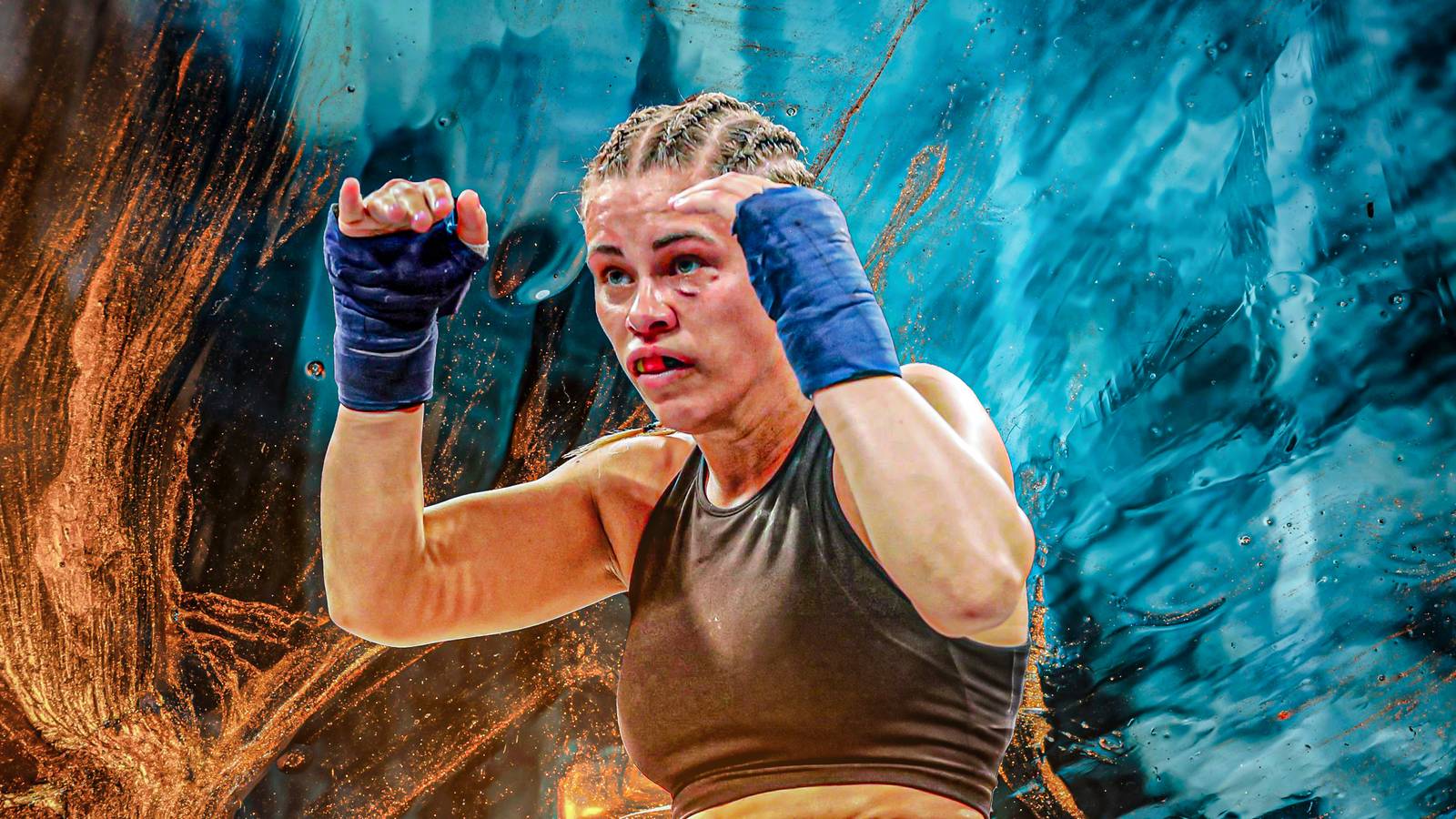 Ex-UFC Fighter Paige VanZant Dropped by Influencer Boxer Elle Brooke