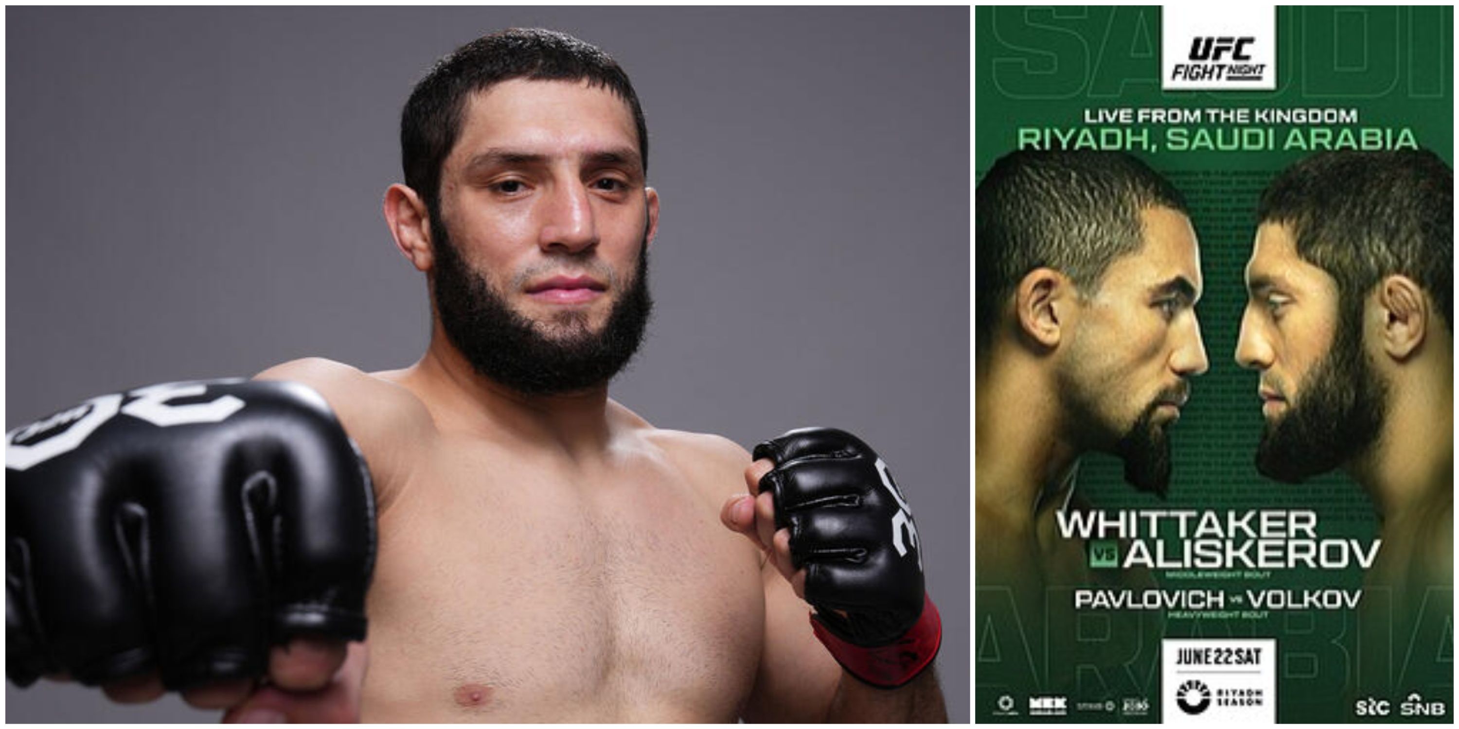 Who Is Ikram Aliskerov? Robert Whittaker's New Opponent For UFC Saudi ...