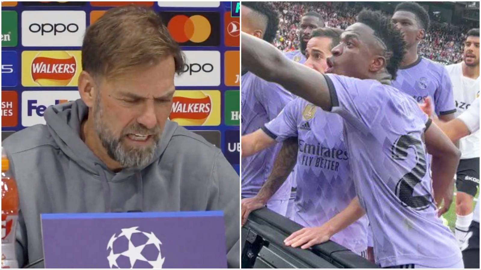 How Jurgen Klopp Responded When Asked If Vinicius Jr Brings Abuse on ...