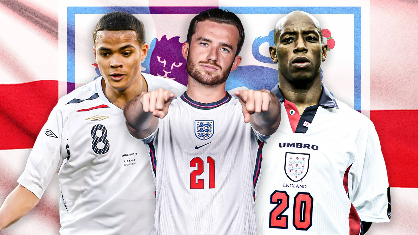 10 Players With Most England Caps Who Never Played at a Major Tournament
