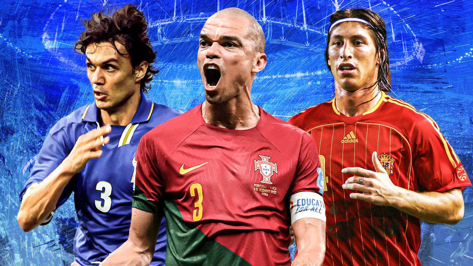 Top 10 Defenders in Euros History Ranked by Shearer and Richards