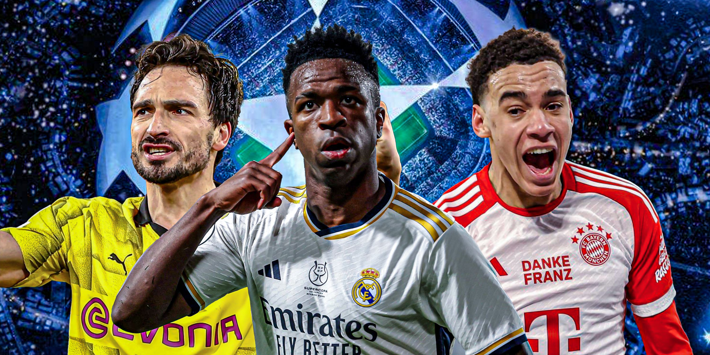 Champions League Team of the Season Based on Statistics (2023/24)