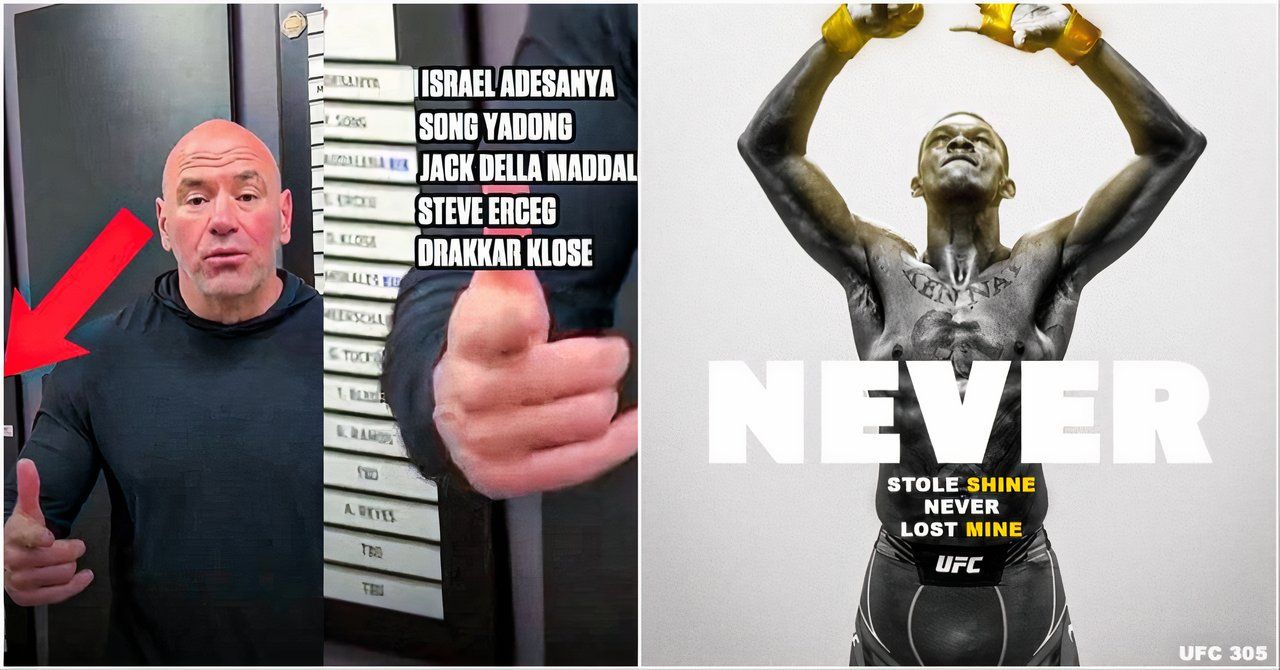 Israel Adesanya Confirms UFC 305 Main Event After Card Leaked Israel Adesanya Confirms UFC 305 Main Event After Card Leaked
