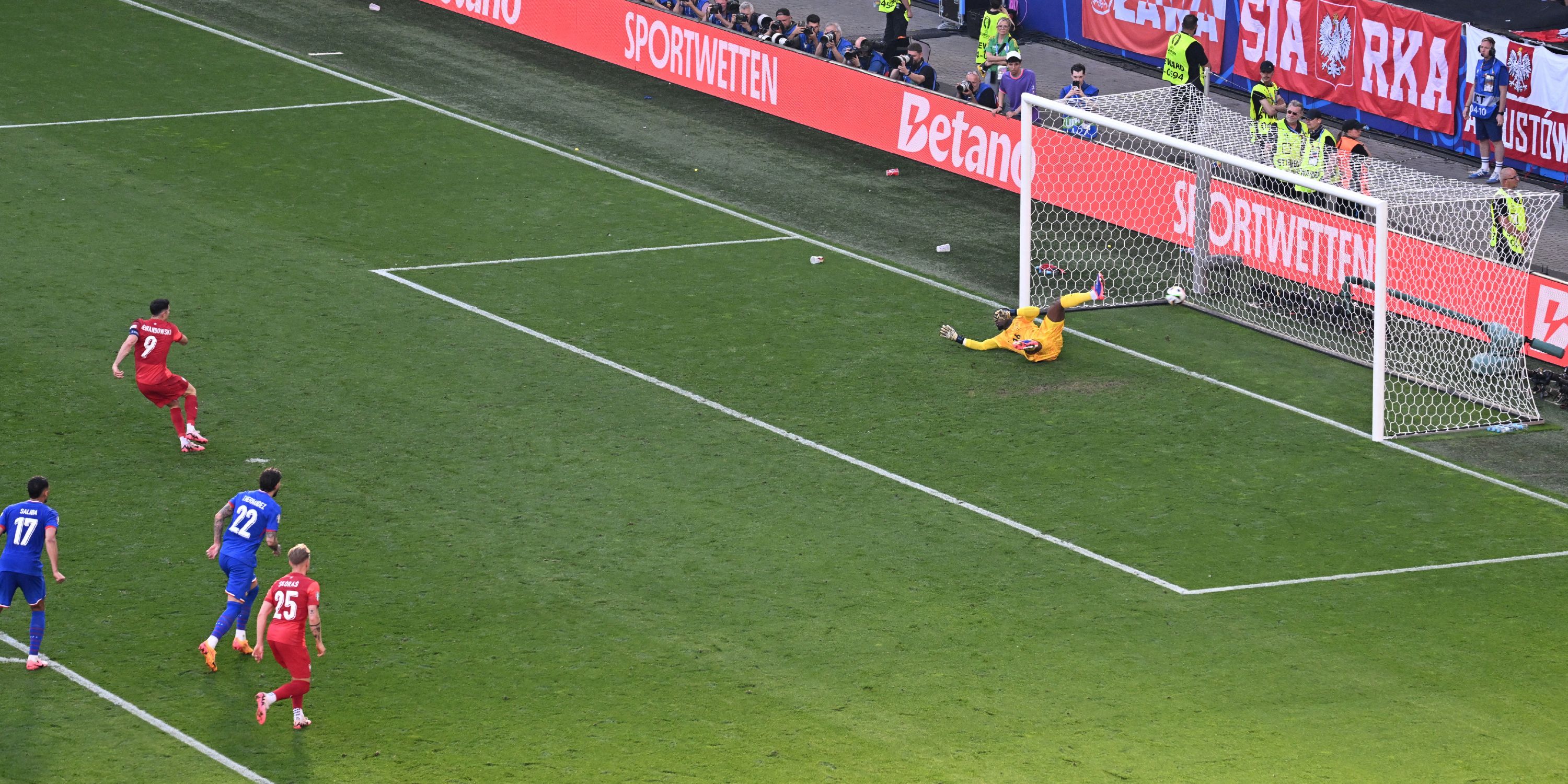 Why Robert Lewandowski's Penalty Was Retaken Against France