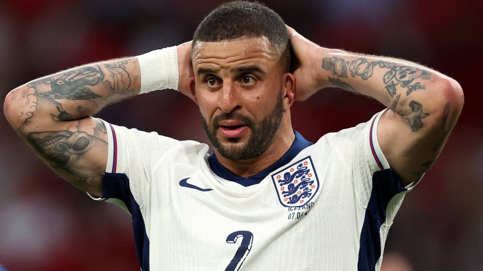 Kyle Walker’s Tattoos Explained - Including Special ‘1178’ England Tribute