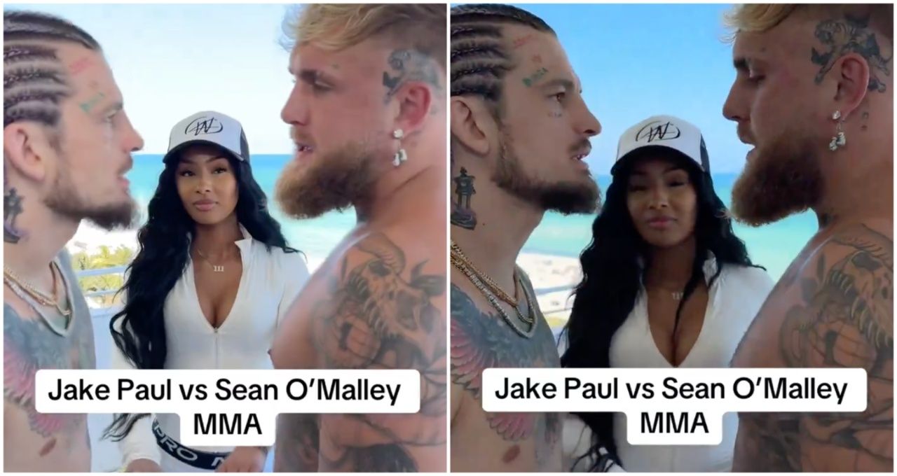 Jake Paul & Sean O'Malley Have Face-Off After UFC 303 Offer