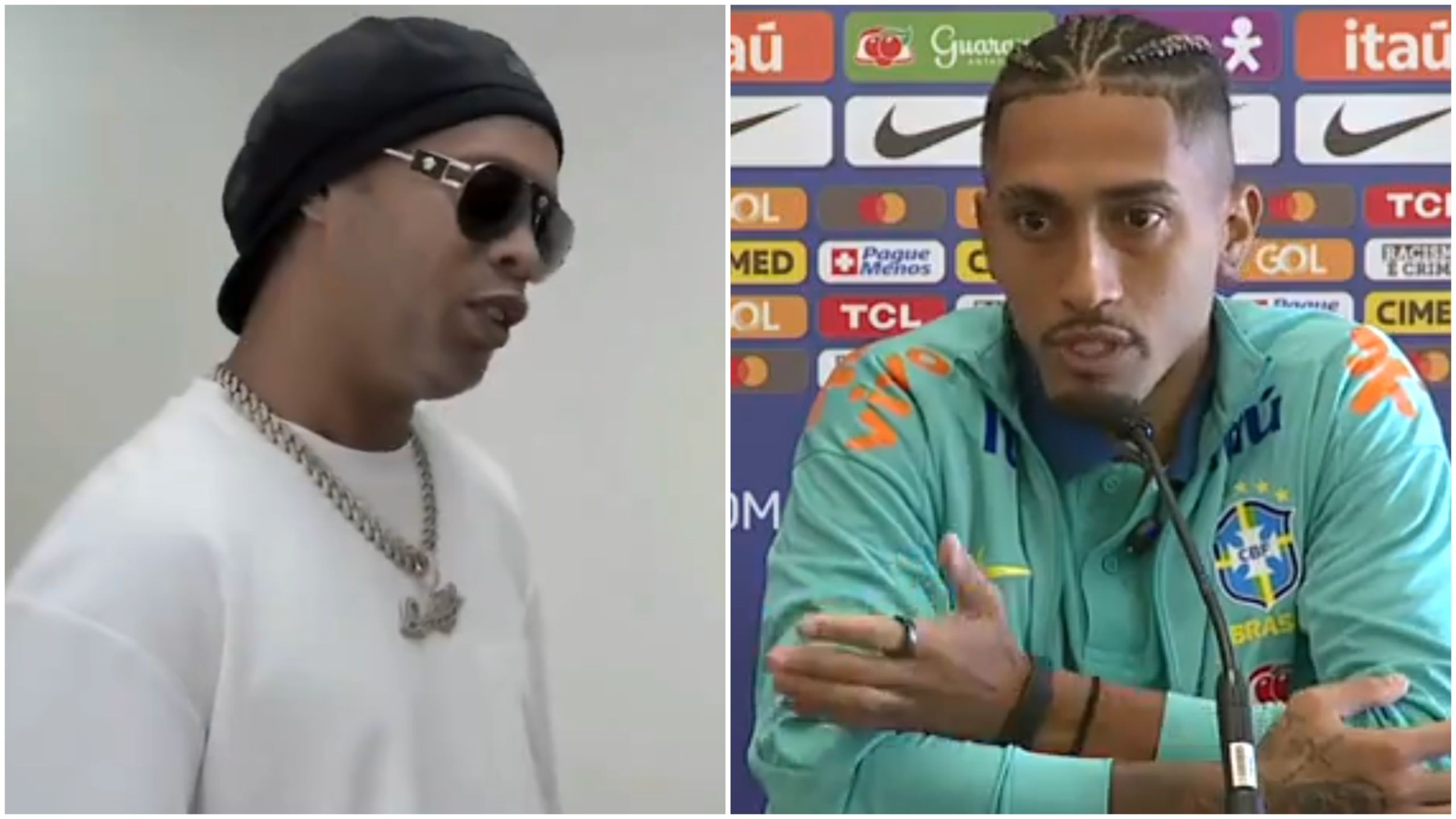 Raphinha Exposes Ronaldinho After He Slams Brazil National Team