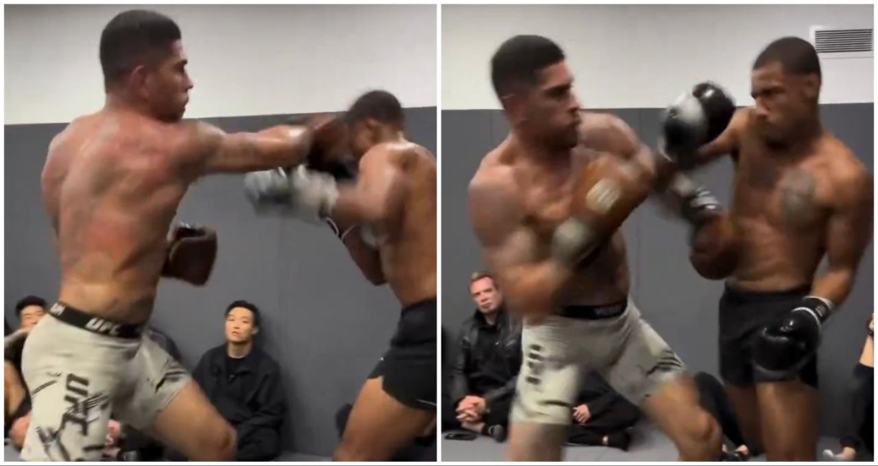Footage Shows Alex Pereira in Brutal Sparring Ahead Of UFC 303