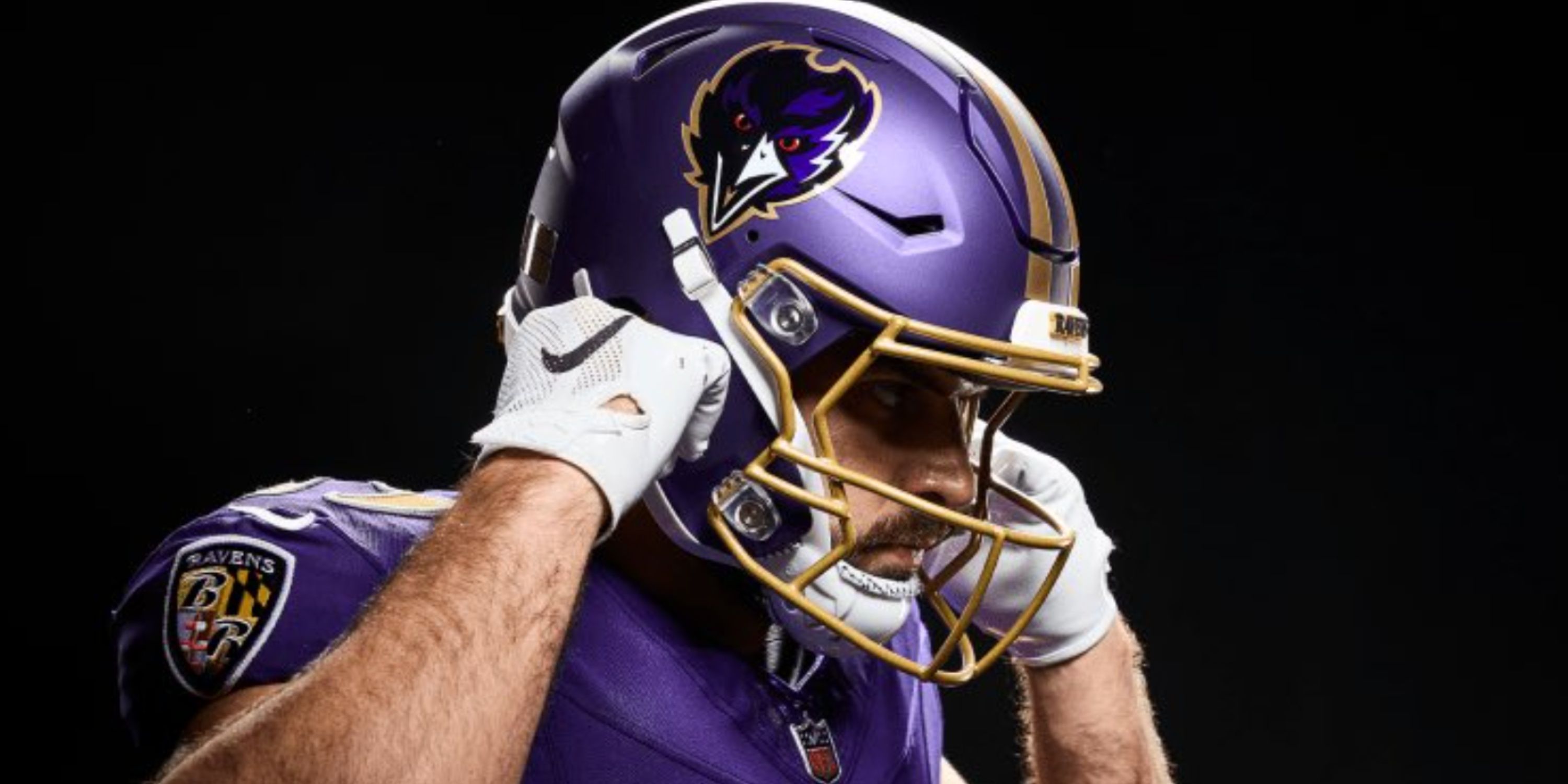 First Look at the Ravens New Alternate Helmets