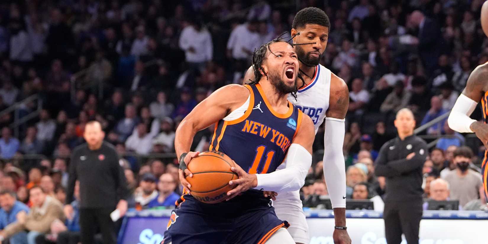 Jalen Brunson Assures Knicks Fans His Hand Is Fine After WWE Appearance