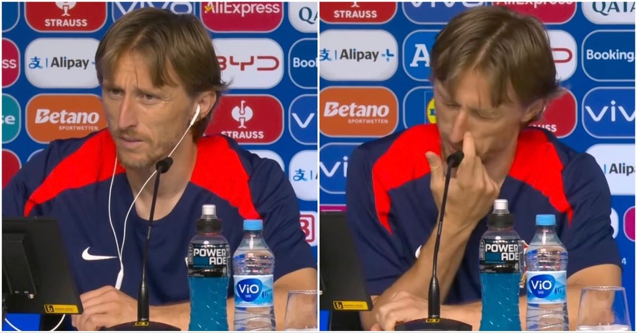 Italian Journalist Left Luka Modric Emotional After Croatia 1-1 Italy