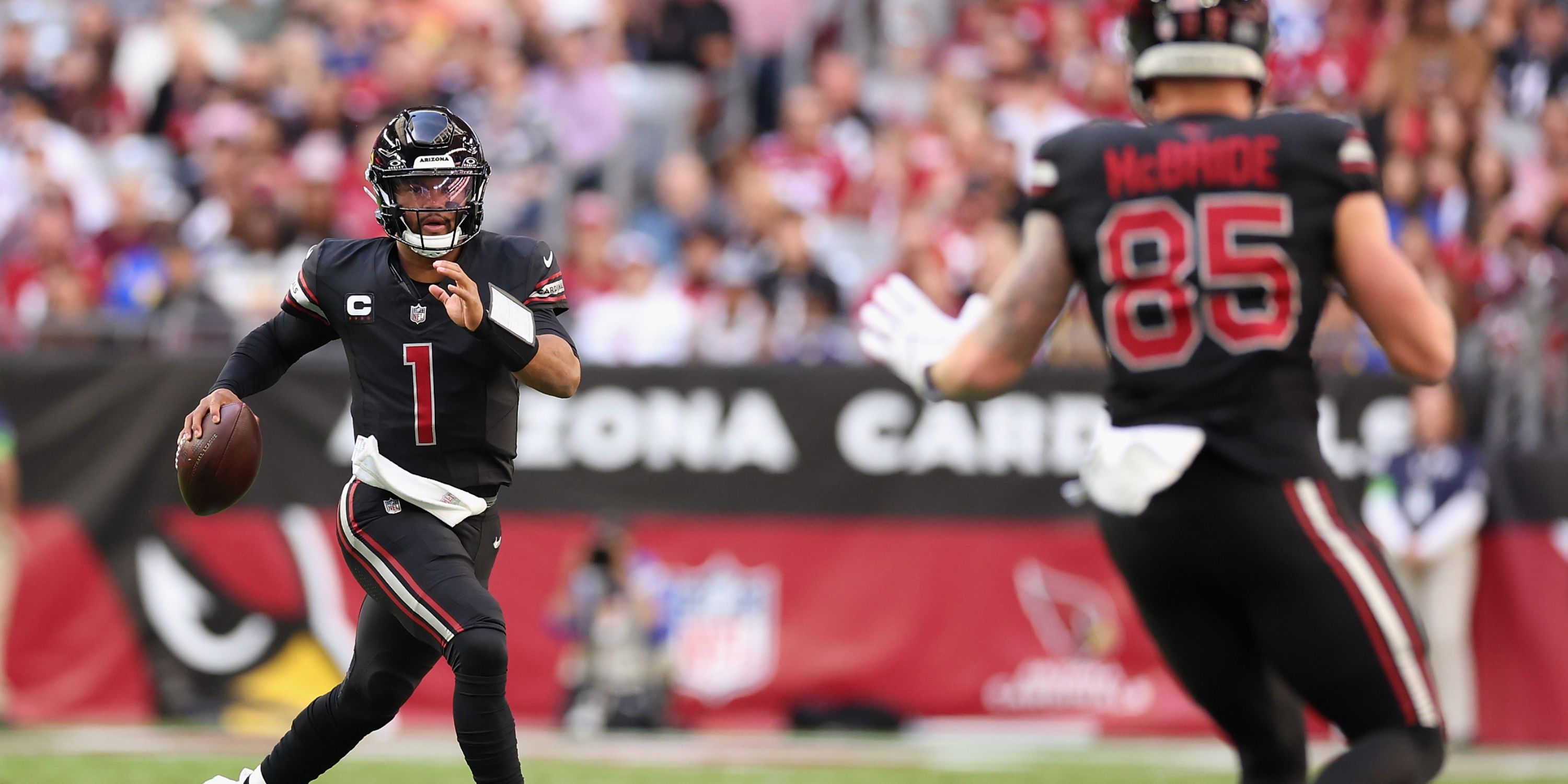 Cardinals' Trey McBride Believes Kyler Murray is 'Capable of An MVP Season'