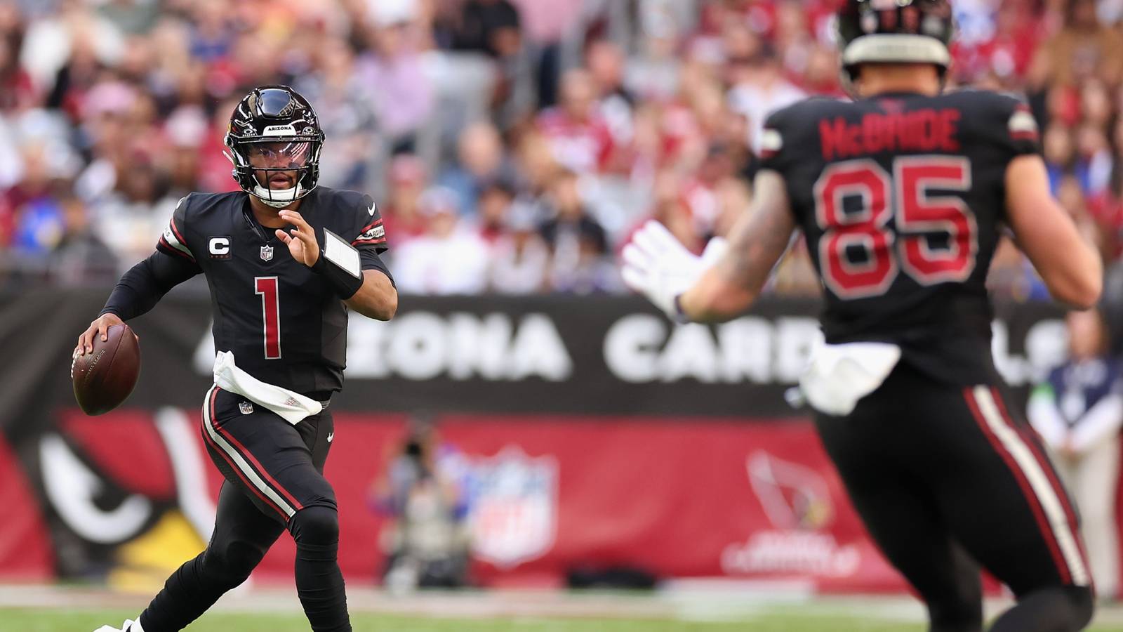 Cardinals' Trey McBride Believes Kyler Murray is 'Capable of An MVP Season'