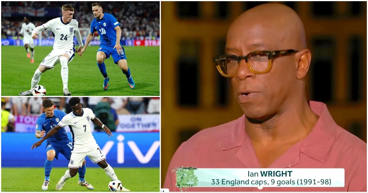 Ian Wright Suggests Cole Palmer and Bukayo Saka Tactical Tweak for England Ian Wright Suggests Cole Palmer and Bukayo Saka Tactical Tweak for England