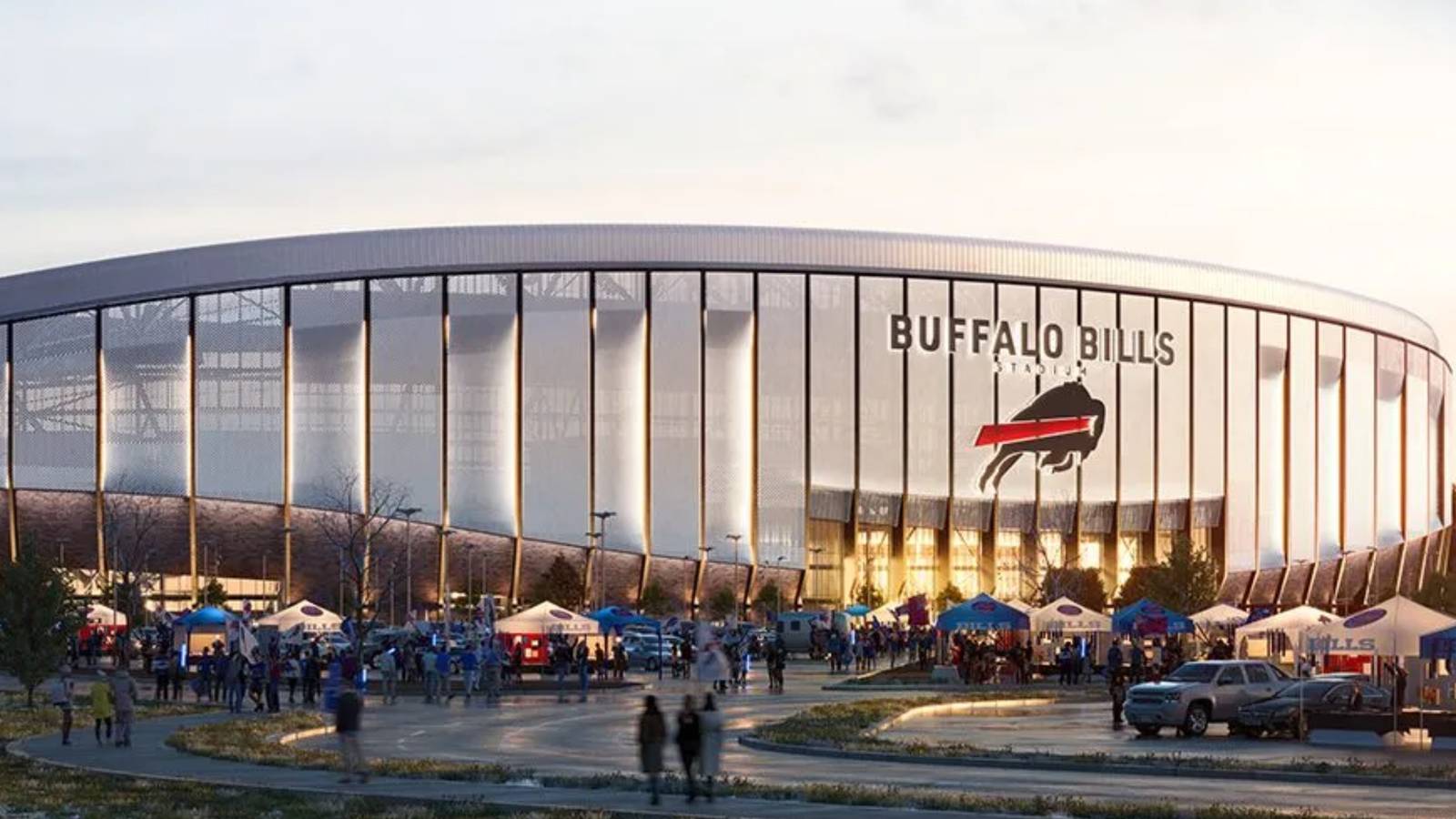 Bills Fans Watch New Stadium Construction After Nearly Losing Team