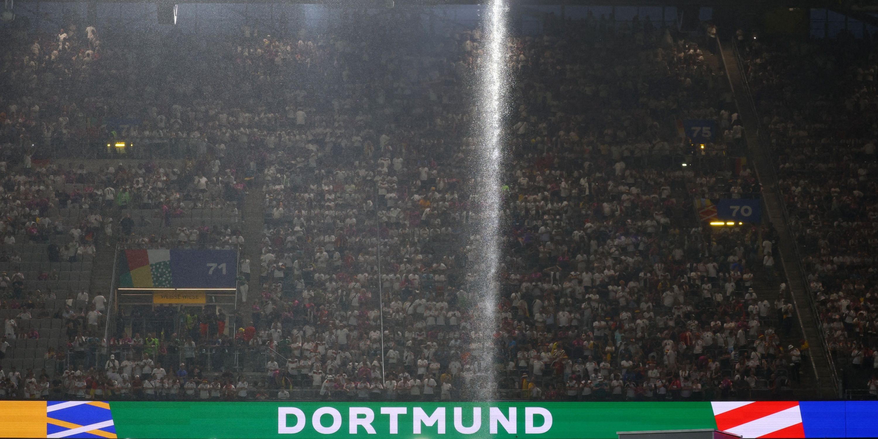 Why Masked Man Climbed Onto Stadium Roof & Delayed Germany v Denmark