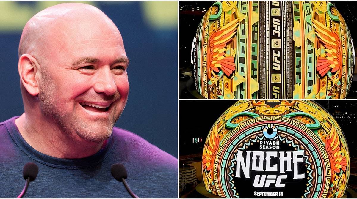 UFC Takes Over Las Vegas Sphere With Spectacular Display