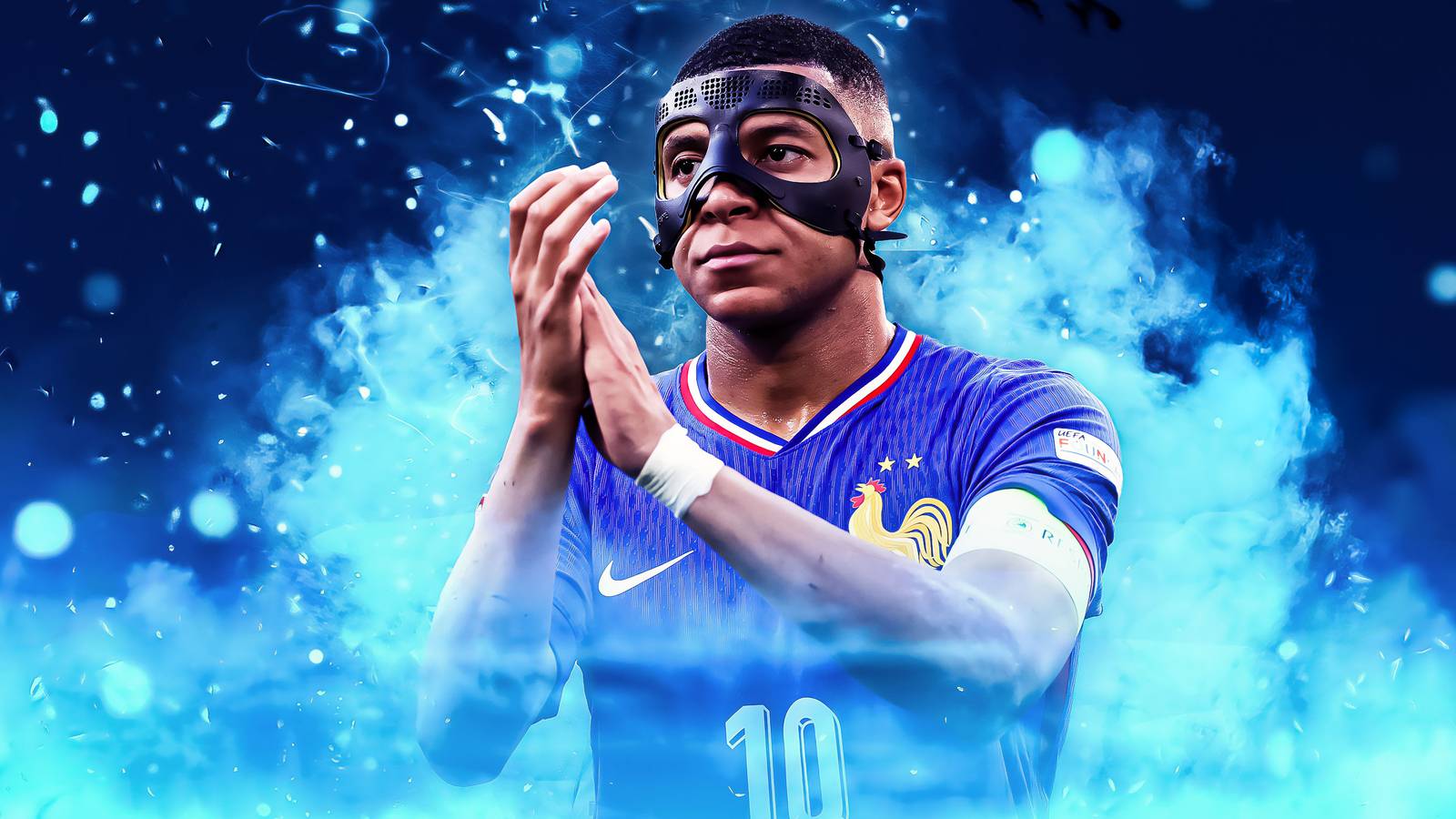 Why Kylian Mbappe Is Not Playing With a Mask in Spain vs France