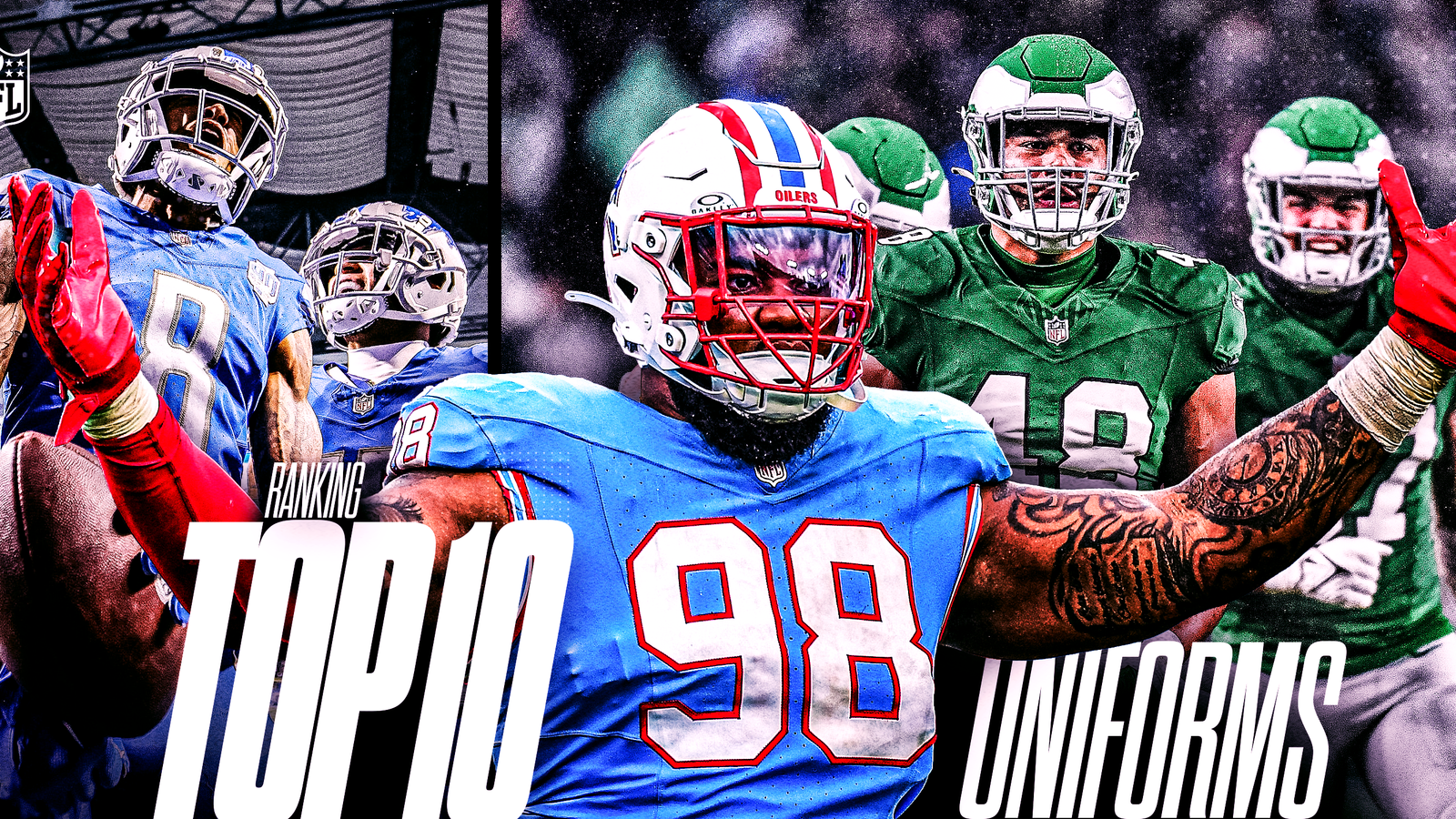 Ranking the 10 Best NFL Uniforms of All Time