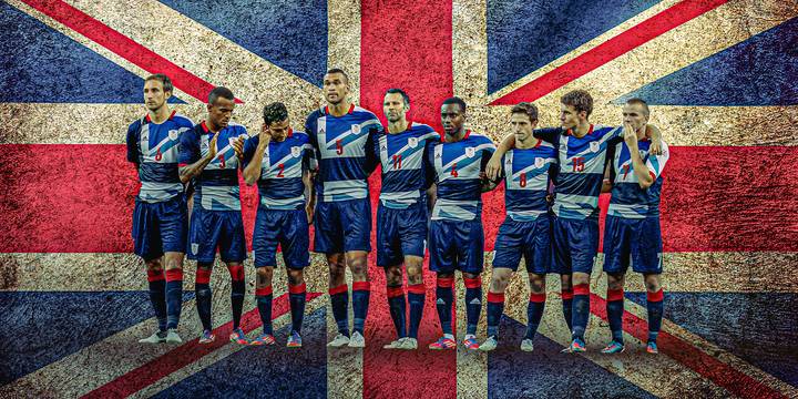 Great Britain's Men's Football Squad at London 2012 Olympics