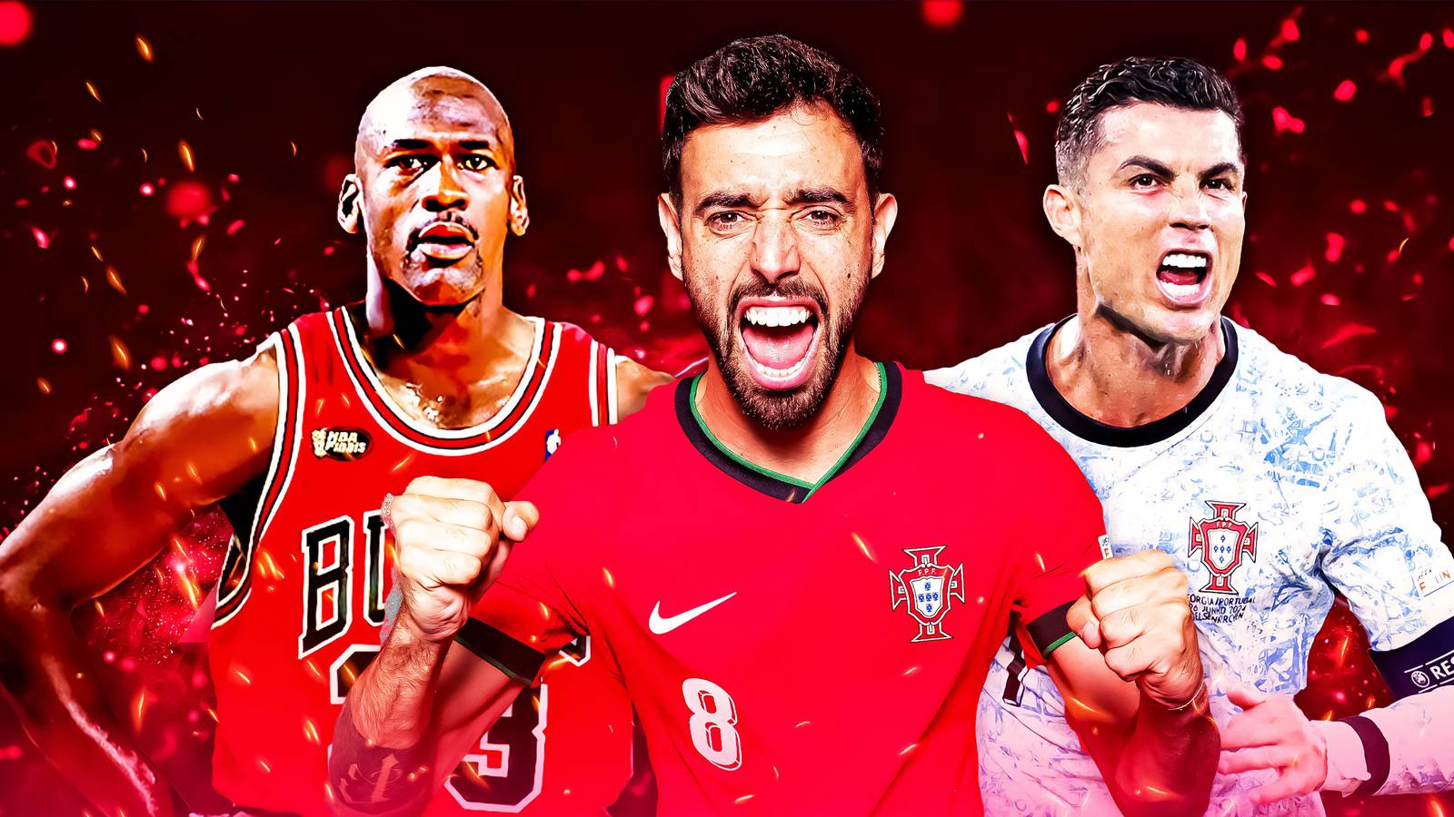 Bruno Fernandes Named 5 Five Greatest Athletes Ever and Left Out Messi