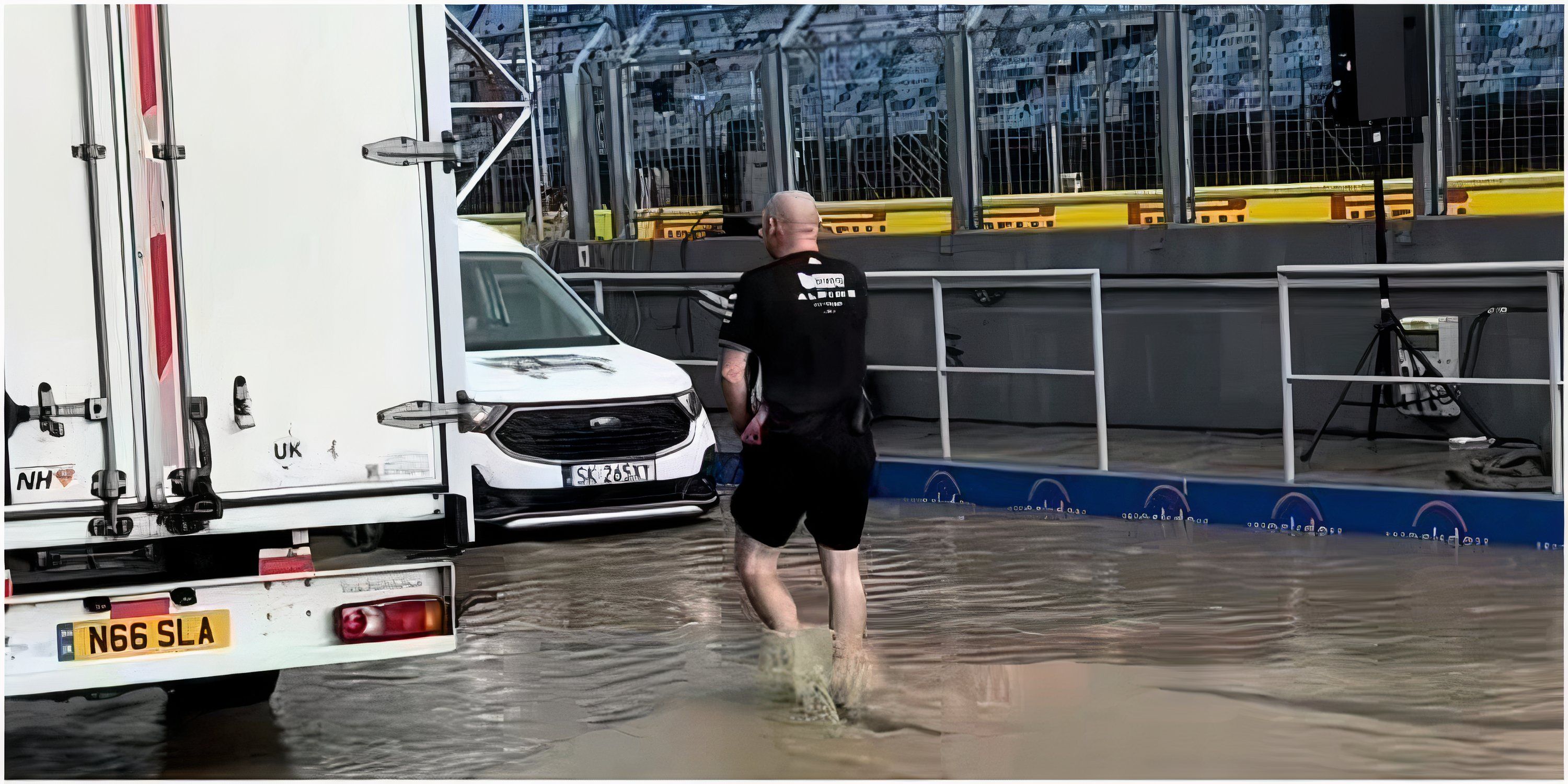 Hungarian GP Track Completely Flooded Just Days Before Race