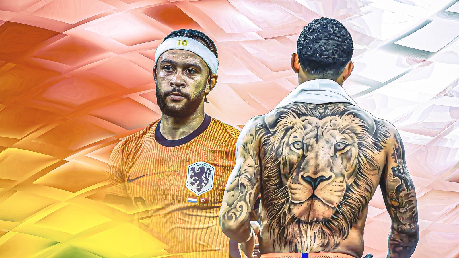Why Memphis Depay Has a Tattoo of a Lion on his Back