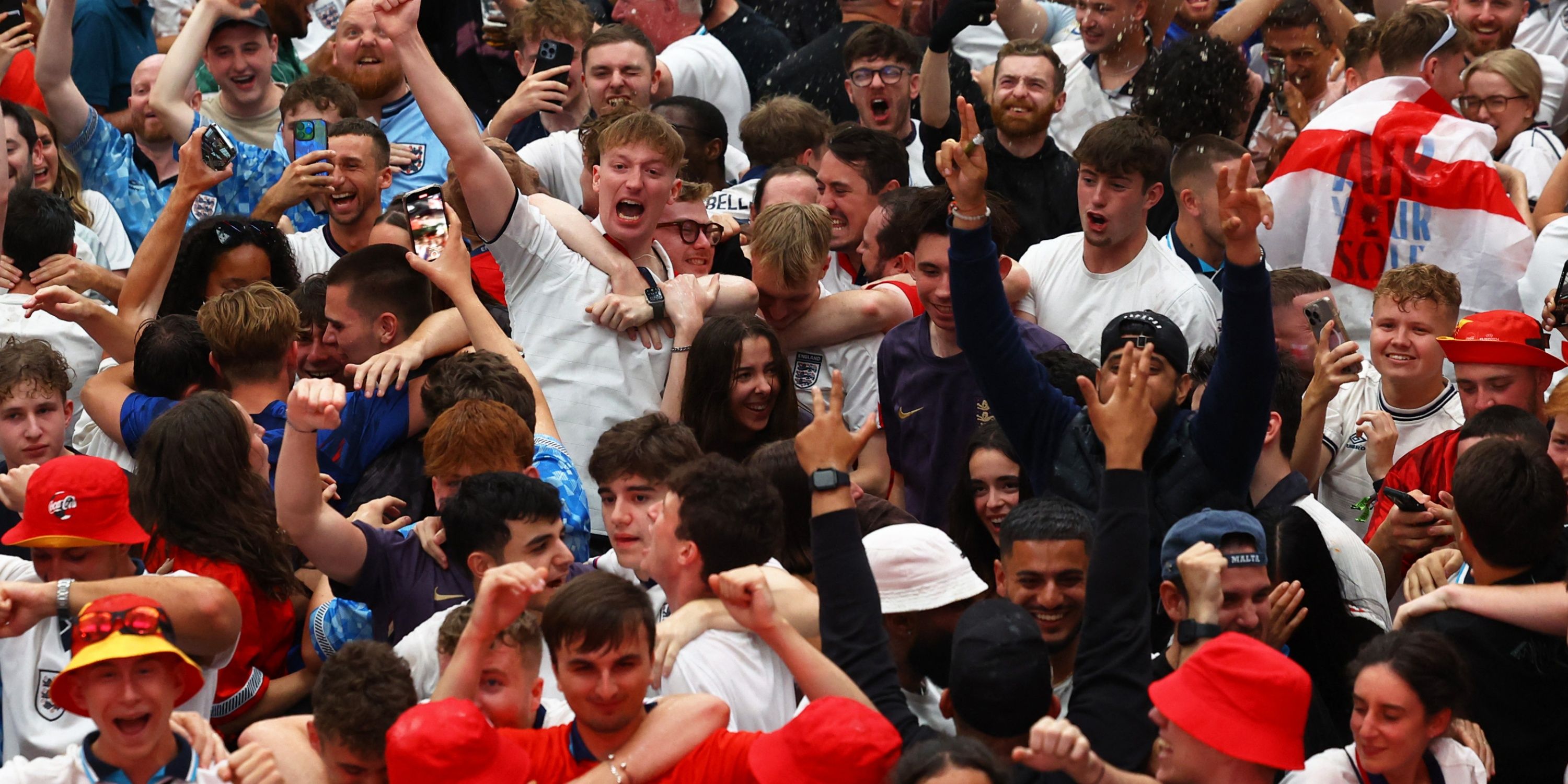 Meet Andy Milne - The England Fan Who Regularly Goes Viral at Tournaments