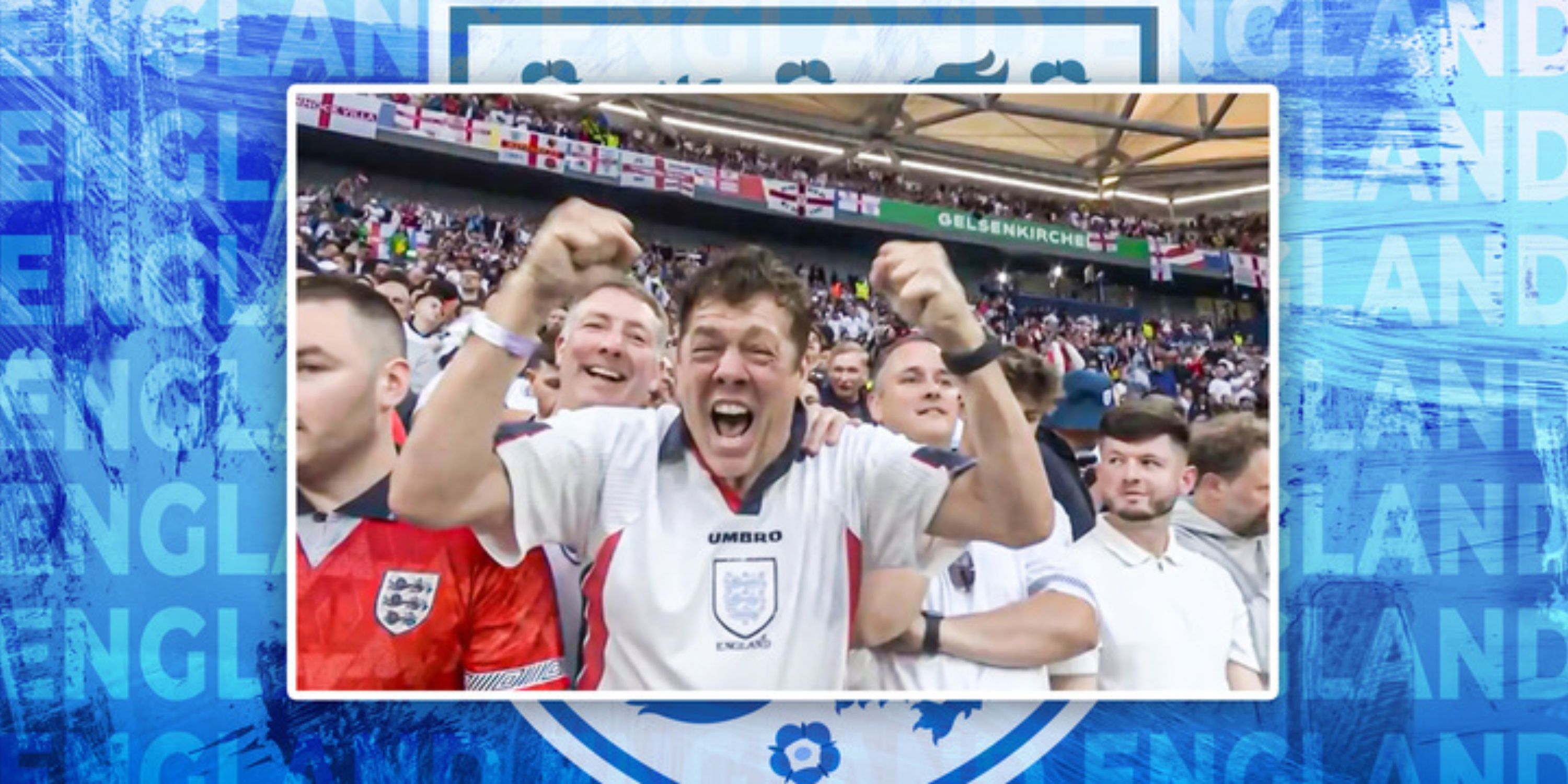 Meet Andy Milne - The England Fan Who Regularly Goes Viral at Tournaments