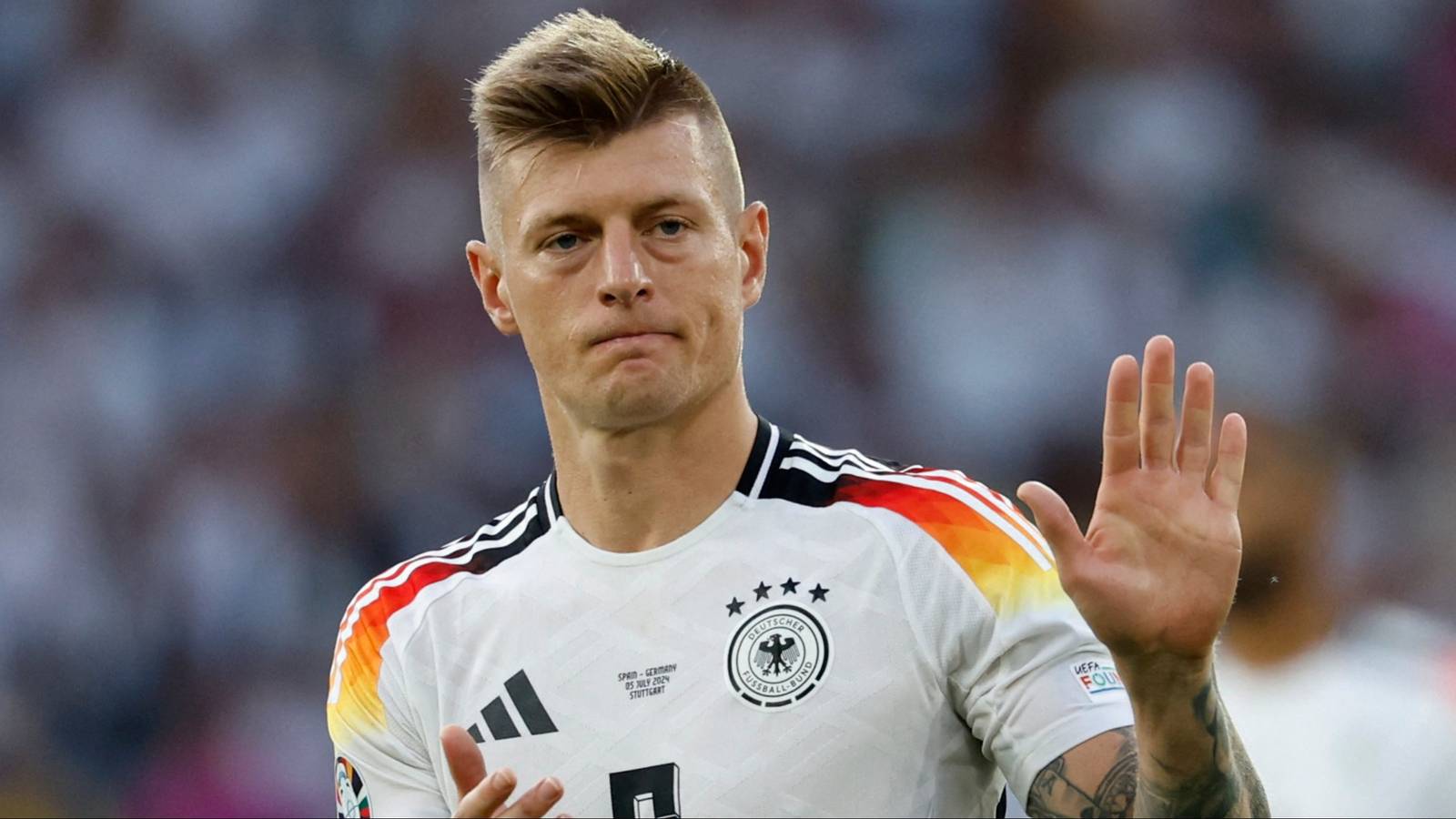 Spain Fans Pay Tribute to TonI Kroos as Germany Legend Retires