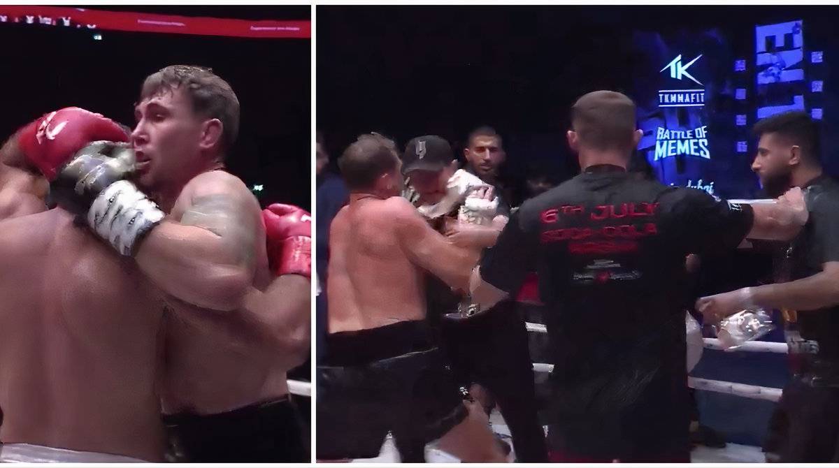 Darren Till’s Boxing Debut Ends in Huge Brawl