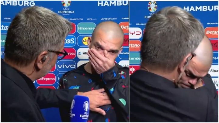 Pepe Left in Tears After Journalist's Tribute Following Portugal's Euro ...