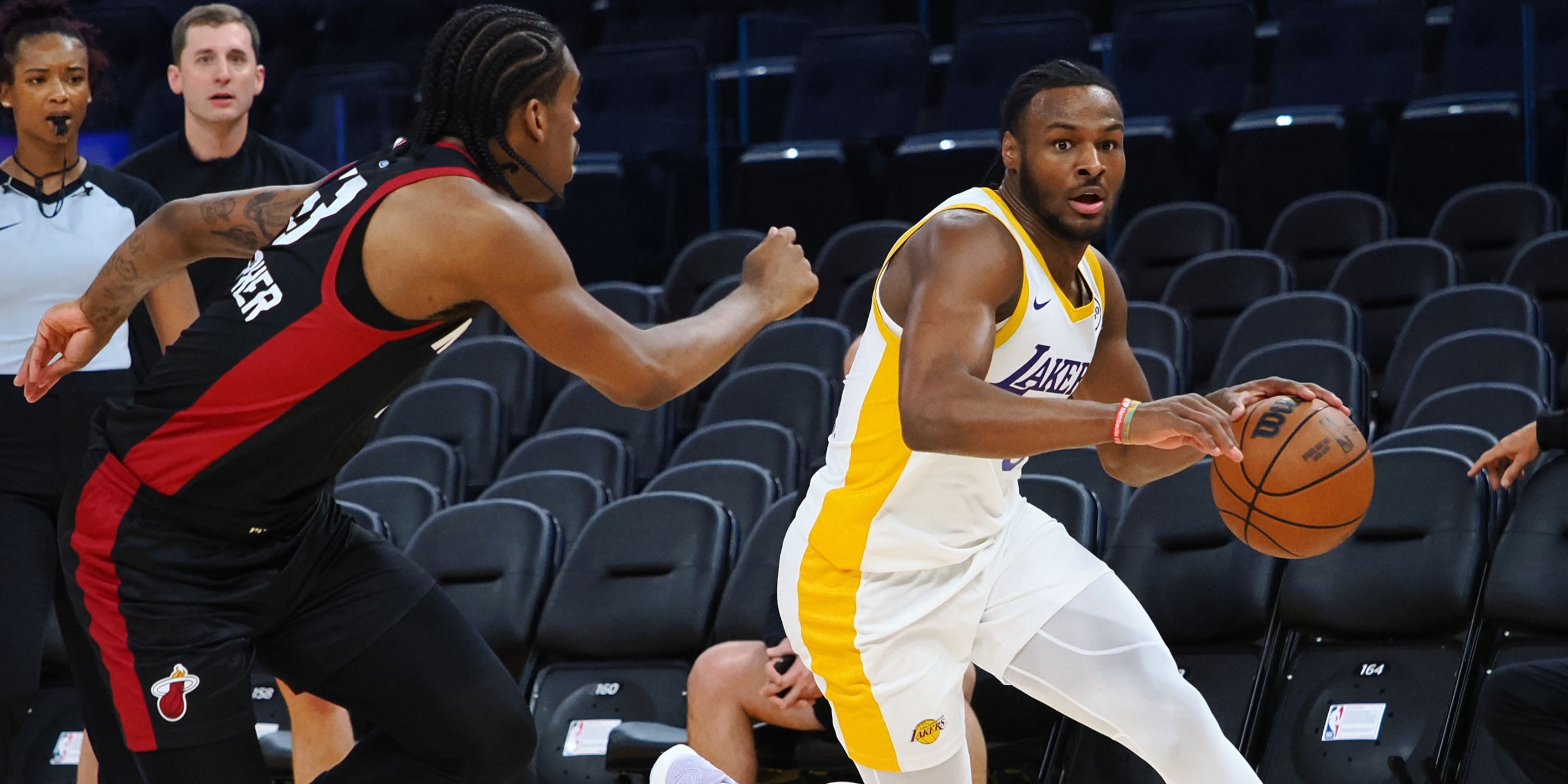 After Summer League Bronny is 'Excited' to Work With LeBron