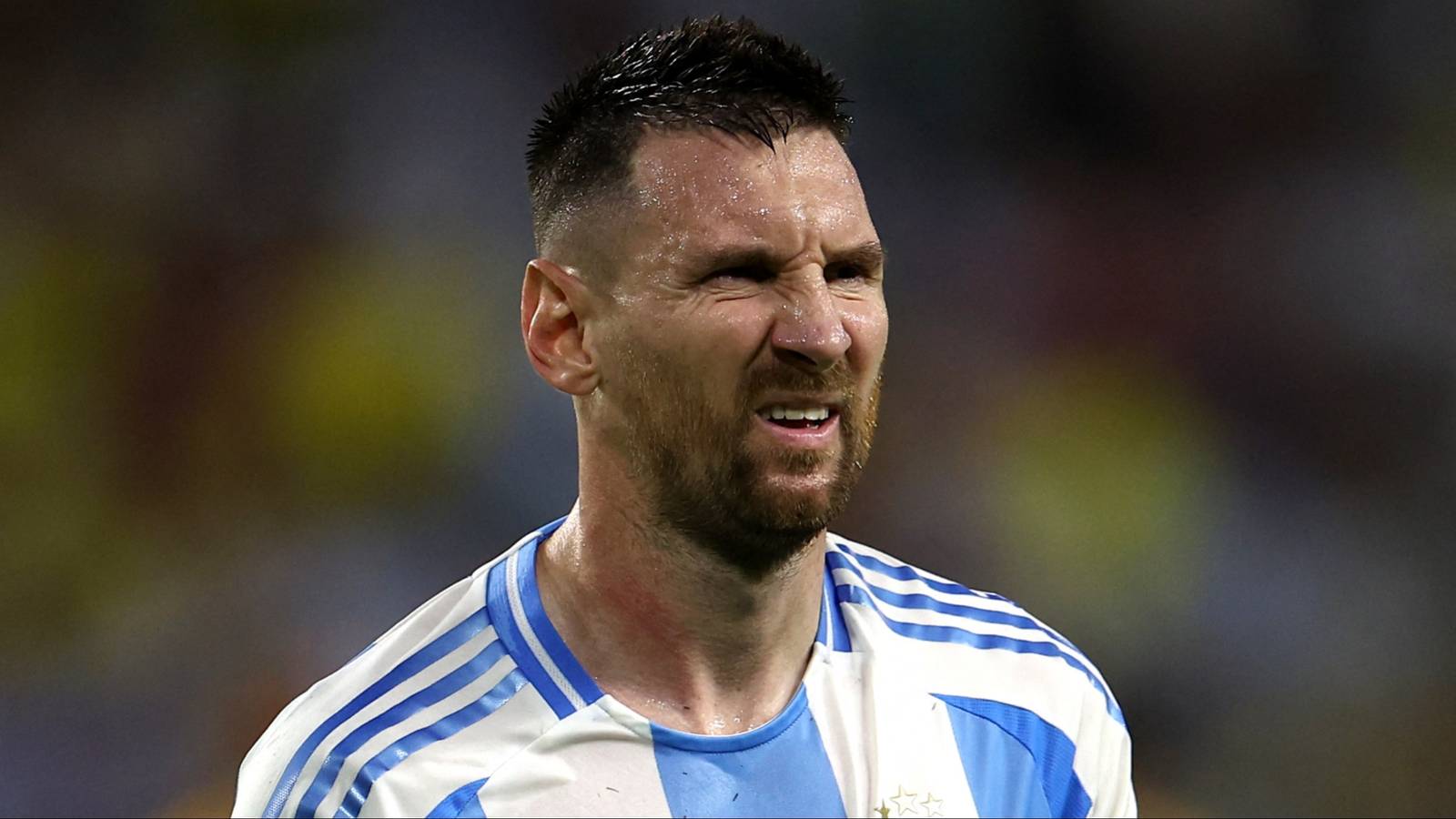 How Lionel Messi Injured His Ankle During Copa America Final