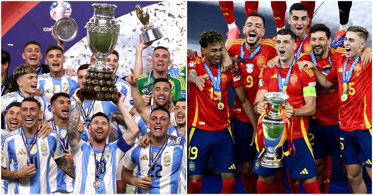 Most Successful Nations in Football History by Major Trophies Won