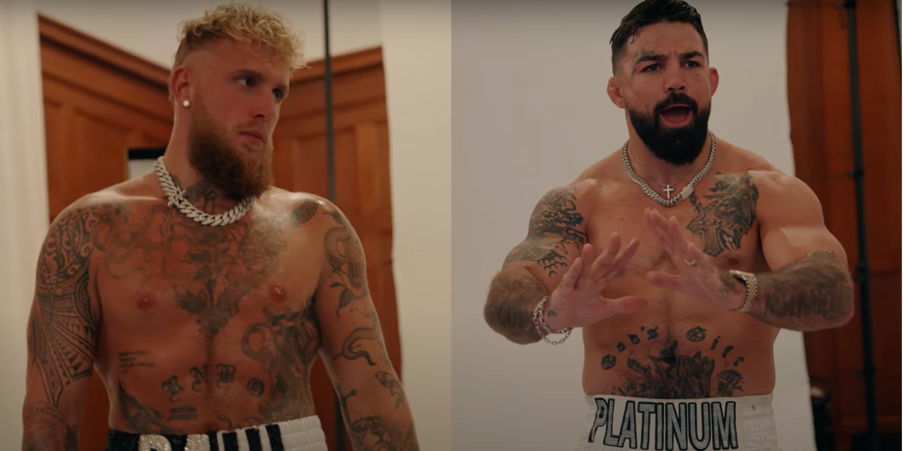 Jake Paul & Mike Perry's Physiques Compared