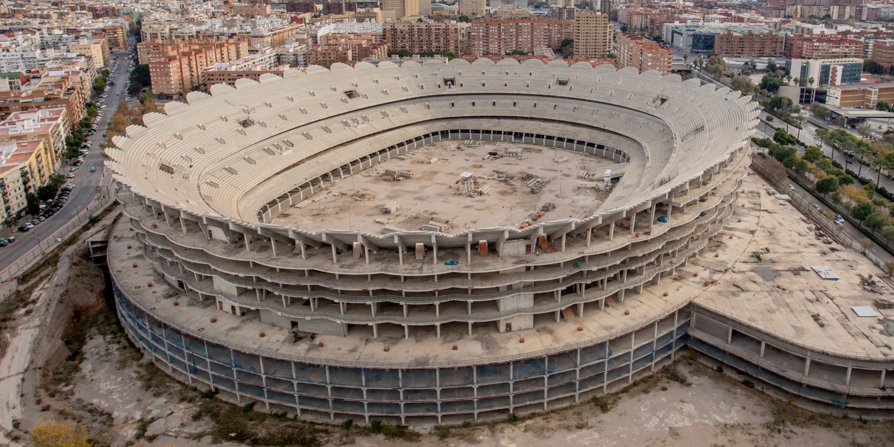 What Happened to Valencia’s Abandoned Nou Mestalla ‘Ghost Ground’